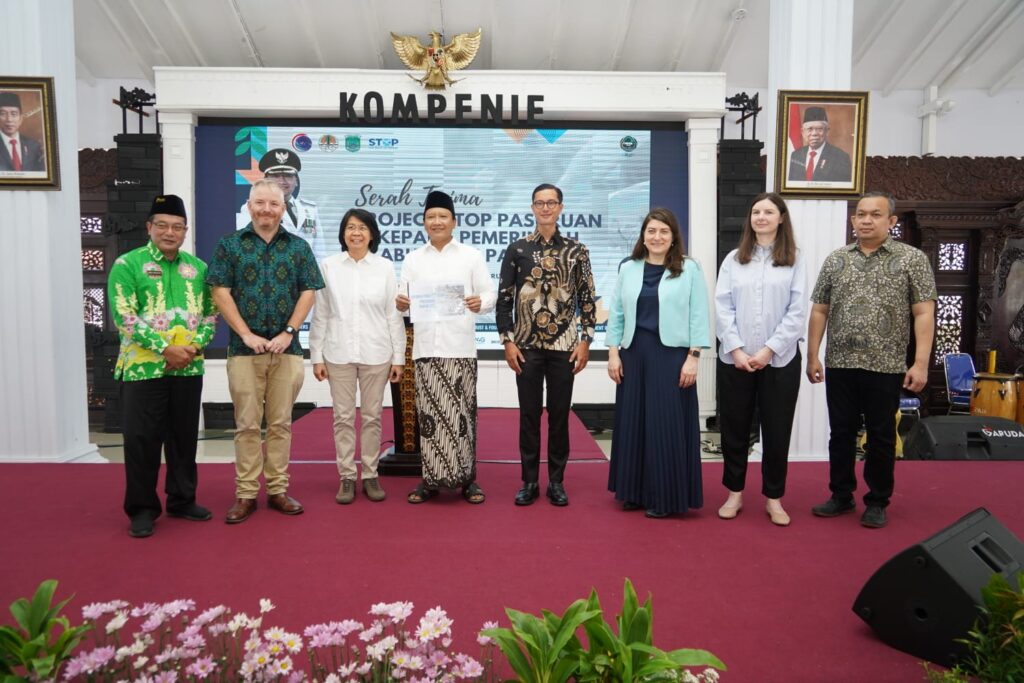 Project STOP Pasuruan Hands Over the Programme to the Local Government ...